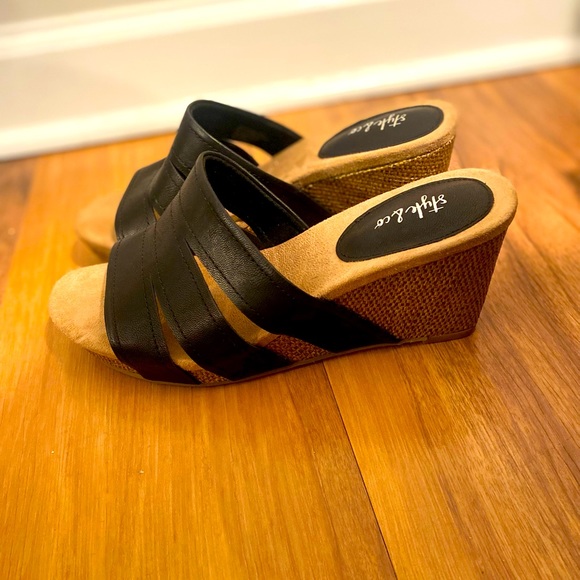 Style & Co. | Shoes | Style Co Wedge Sandals Womens 7 | Poshmark